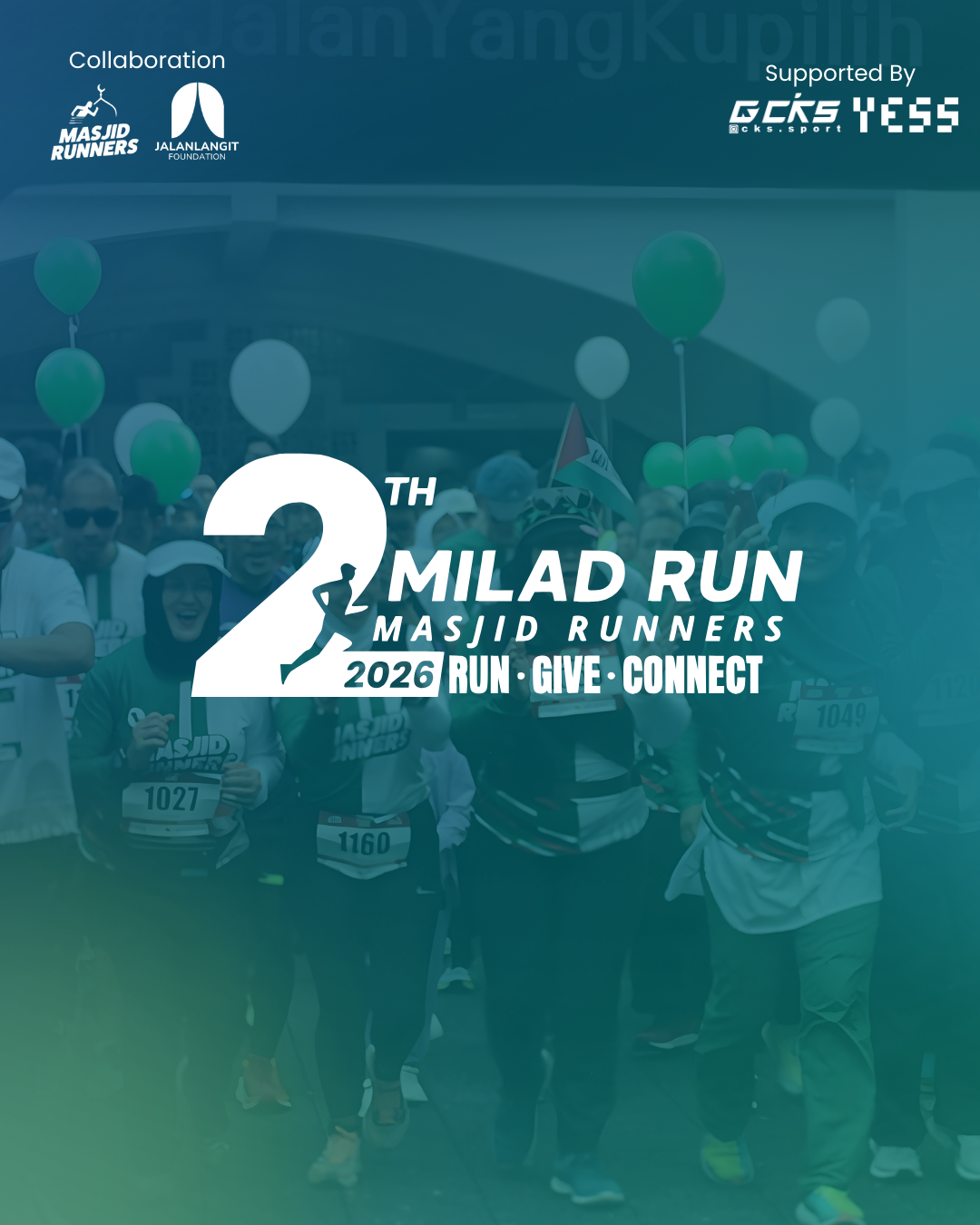 2th Milad Run Masjid Runners - 2026 - KOTA BANDUNG, JAWA BARAT | Eventrack